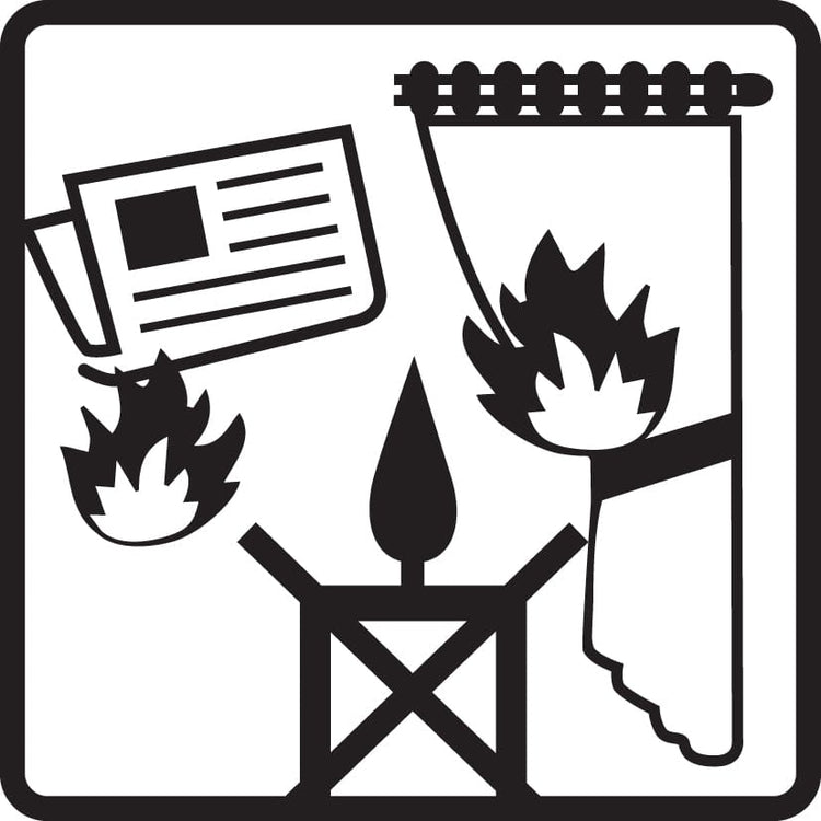 Candle Safety labels: General Product Safety Statements and Pictograms ...