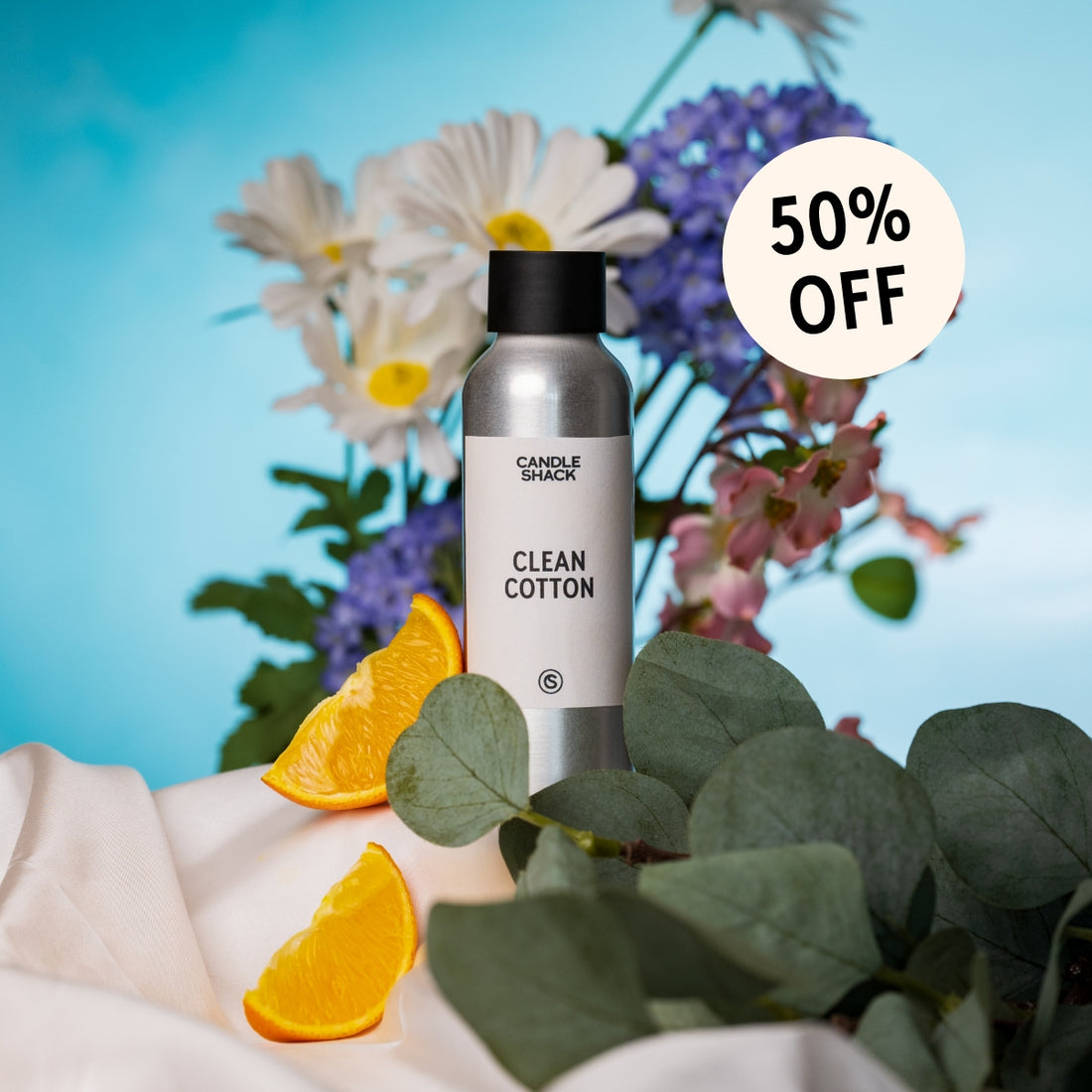 Clean Cotton Fragrance Oil | Candle Shack UK