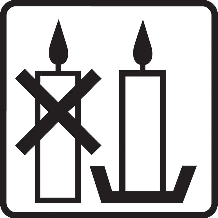 Candle Safety labels: General Product Safety Statements and Pictograms ...