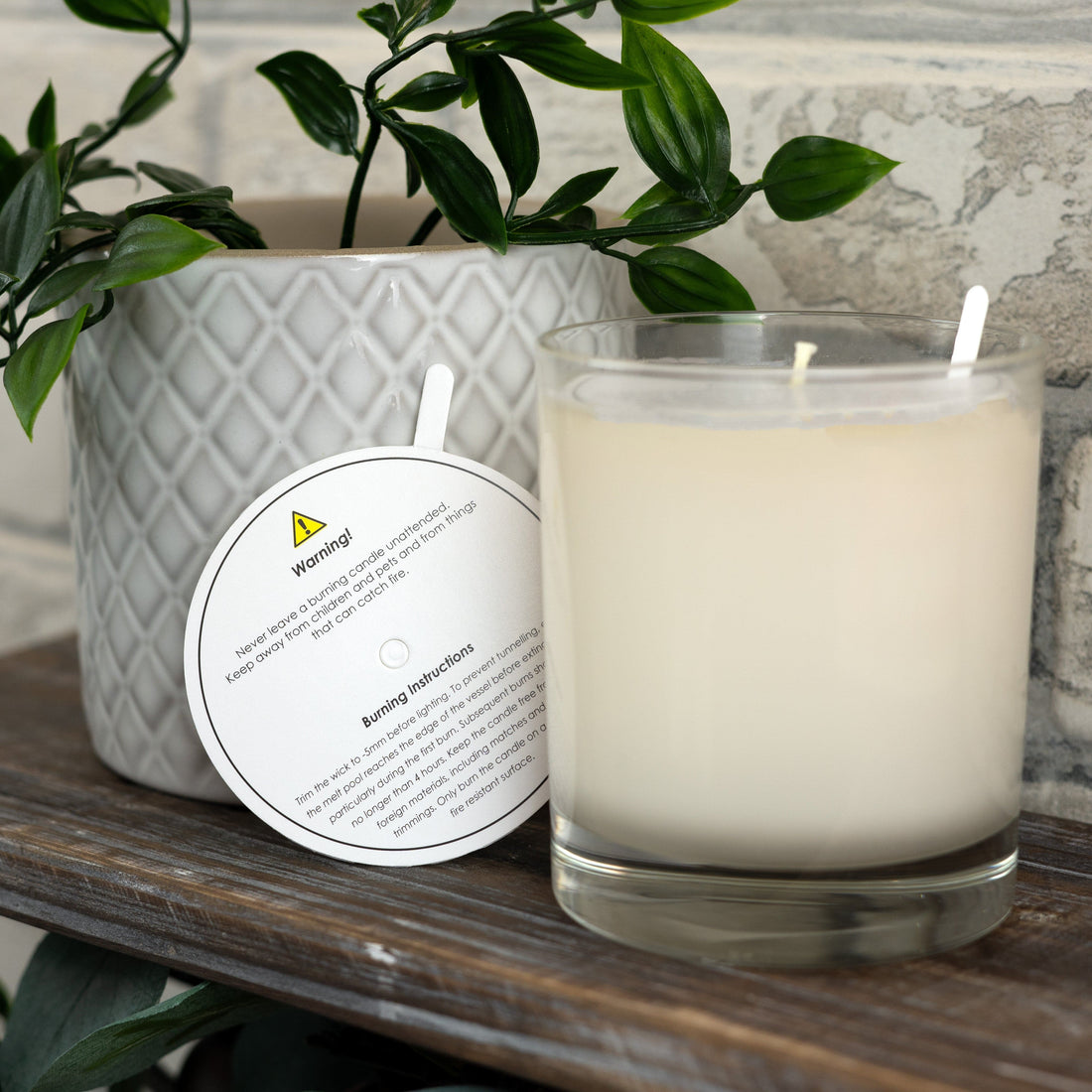 Candle Safety Labels | CLP Labels For Candles | Candle Shack UK